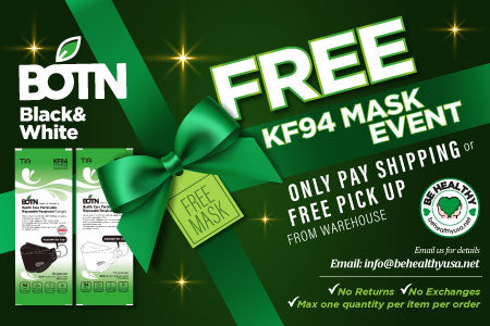 KF94 Masks, Posh, BOTN, Blue Mask, Premium Korean Products – Be Healthy