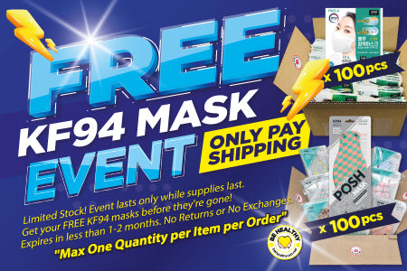 KF94 Masks, Posh, BOTN, Blue Mask, Cosmetics, Ginseng – Be Healthy