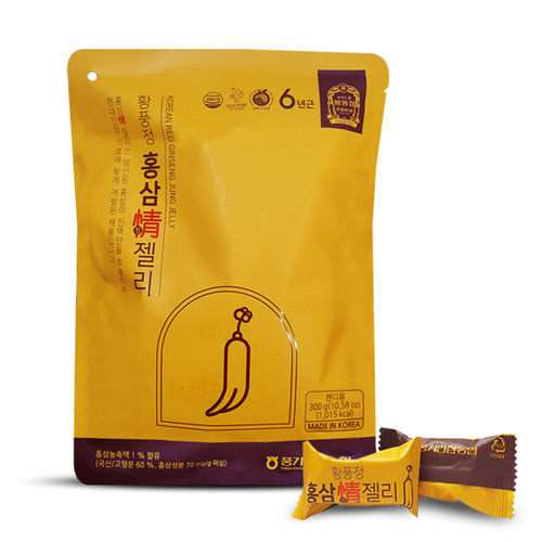 6 Years Punggi Korean Red Ginseng Jelly Candy 300g x 2 pack – Be Healthy