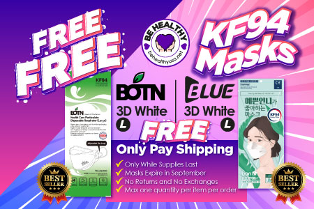 KF94 Masks, Posh, BOTN, Blue Mask, Premium Korean Products – Be Healthy