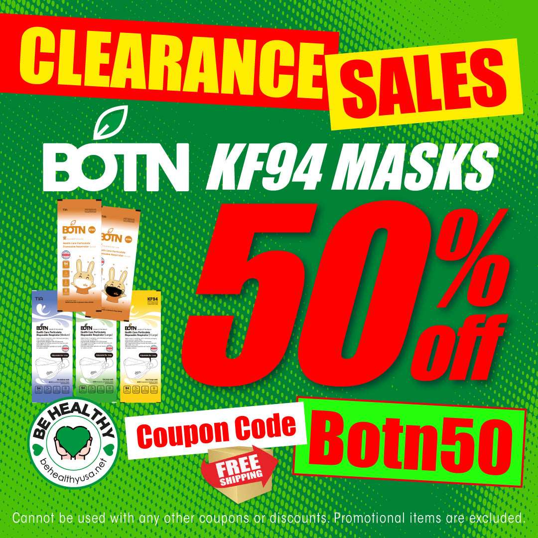 KF94 Masks, Posh, BOTN, Blue Mask, Cosmetics, Ginseng – Be Healthy