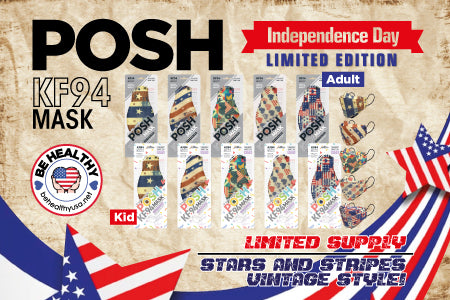 KF94 Masks, Posh, BOTN, Blue Mask, Cosmetics, Ginseng – Be Healthy