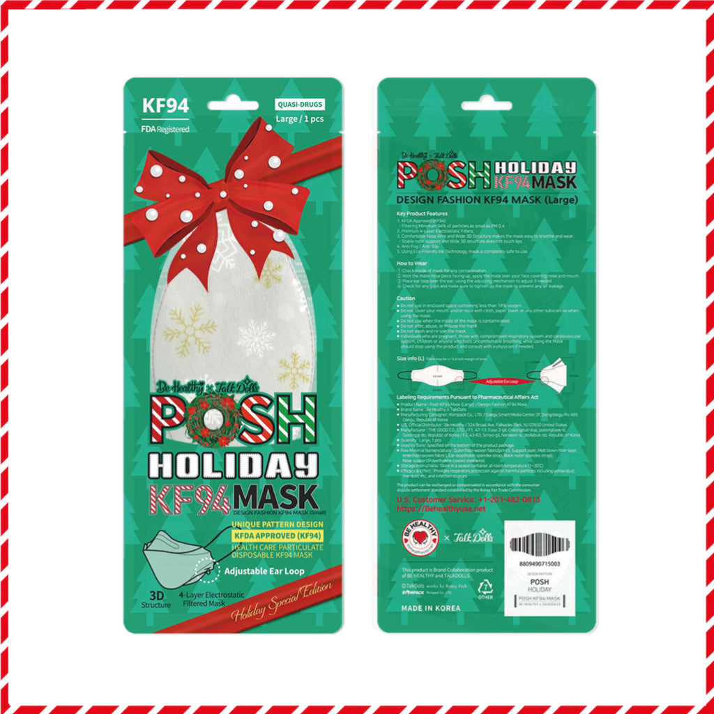 POSH KF94 Holiday Special - Adult (H04) – Be Healthy